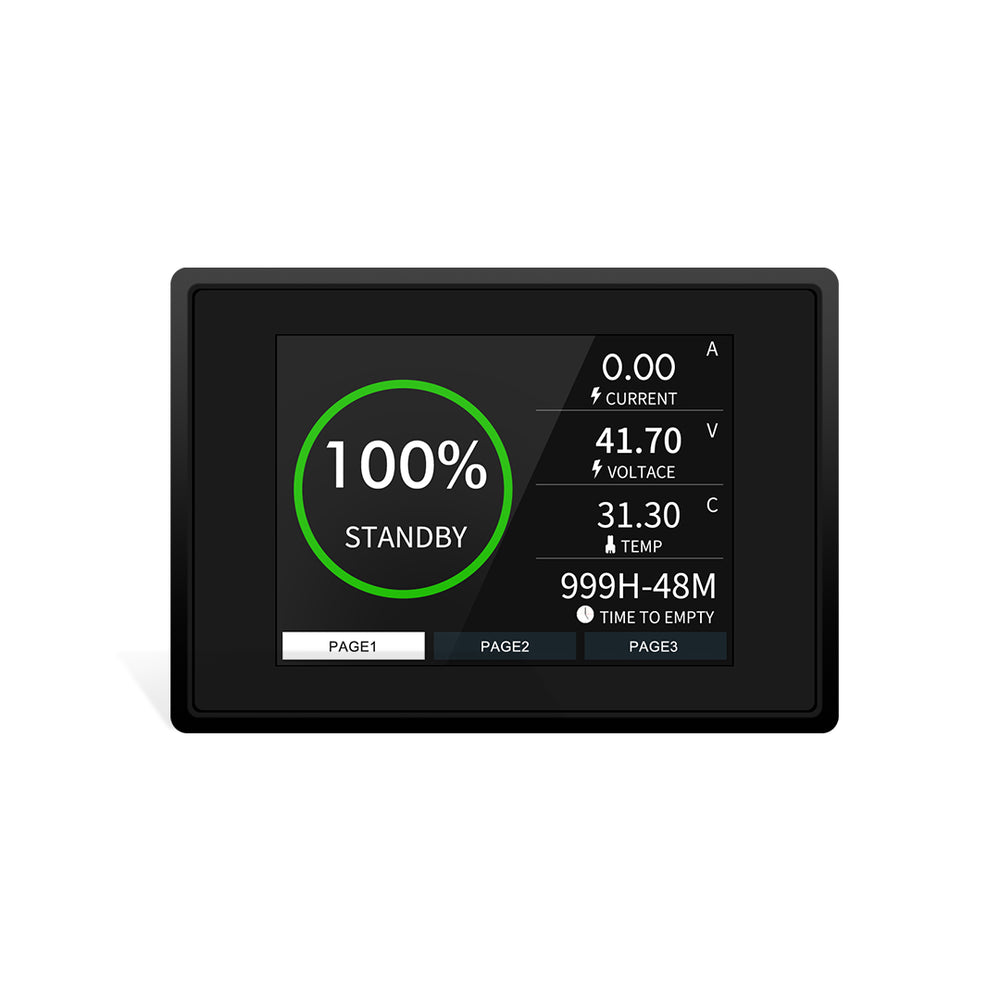 Vatrer Power 36V/48V 105Ah Golf Cart Battery Meter LCD Display-Vatrer